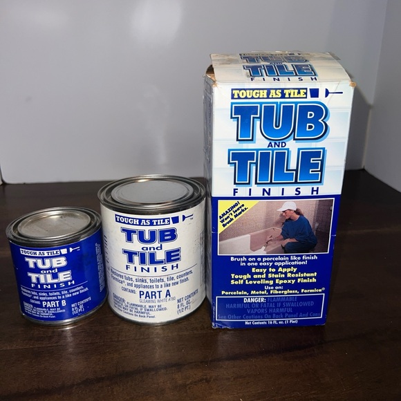 Tough as Tile | Other | Tough As Tile Tub Tile Finish 76 Gleaming White ...
